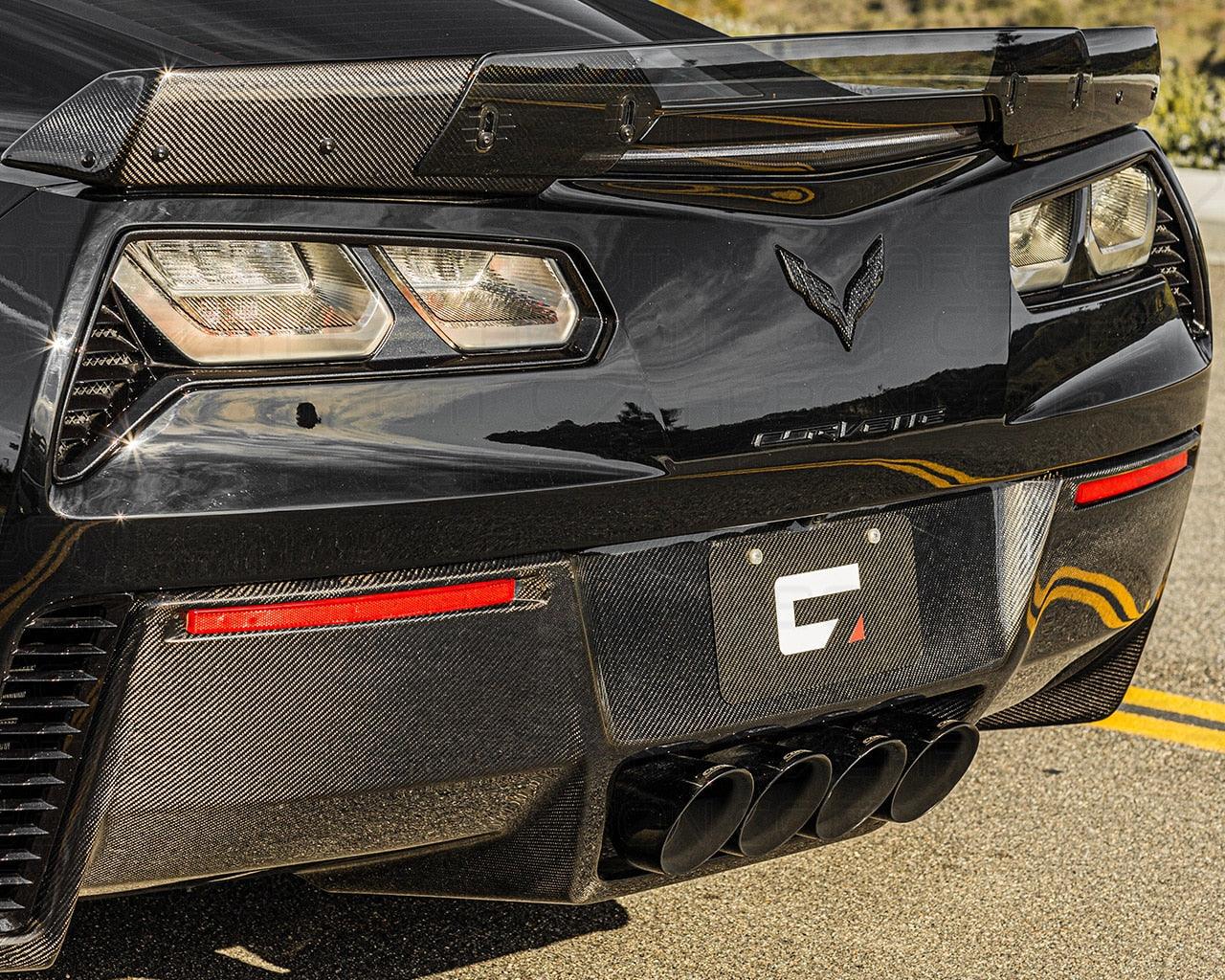 Corvette C7 Carbon Fiber Rear Diffuser Upgrade