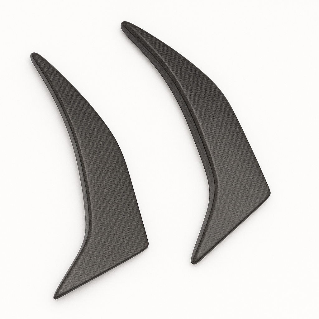 C6 Bumper Canards – C7 Carbon