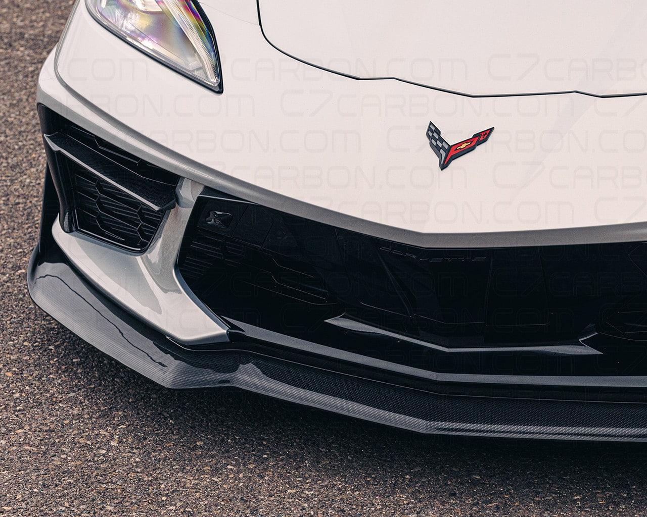Corvette C8 | Race Edition Front Splitter Stage-2 – C7 Carbon
