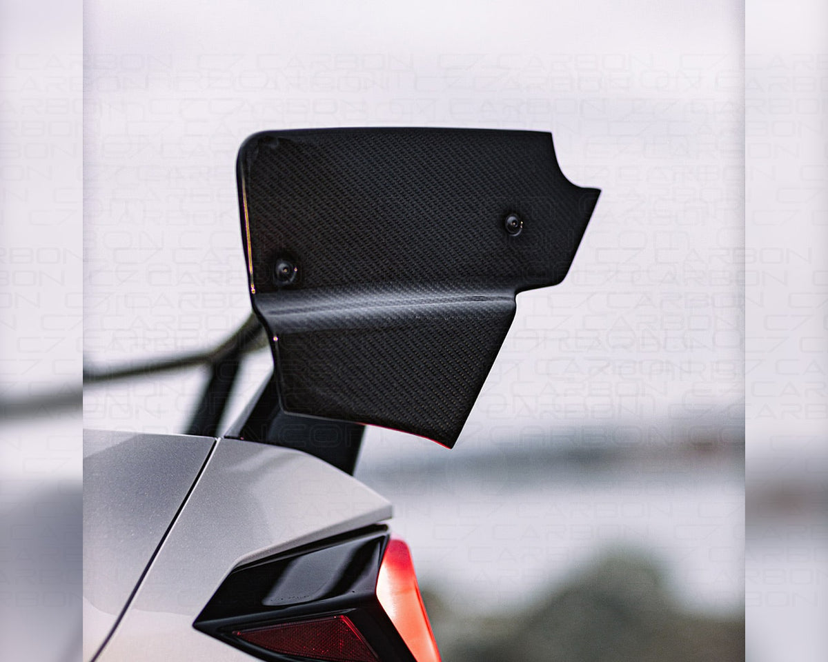 Corvette C8 Rear Spoiler & Wing Upgrades | C7 Carbon