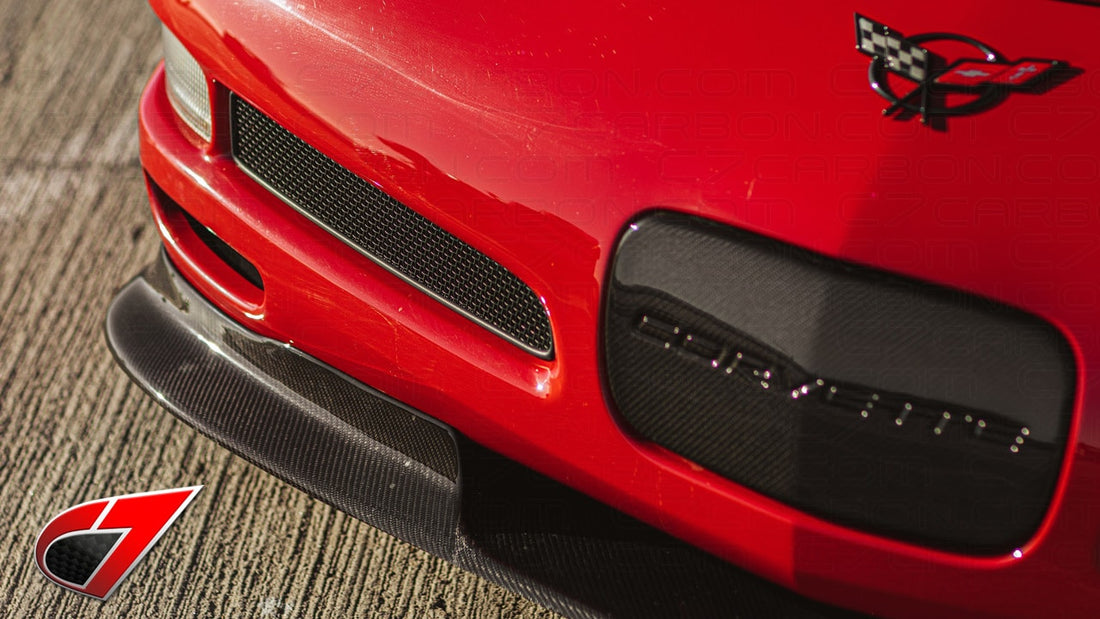 Corvette C5 Rear License Plate Cover - Sleek Design – C7 Carbon