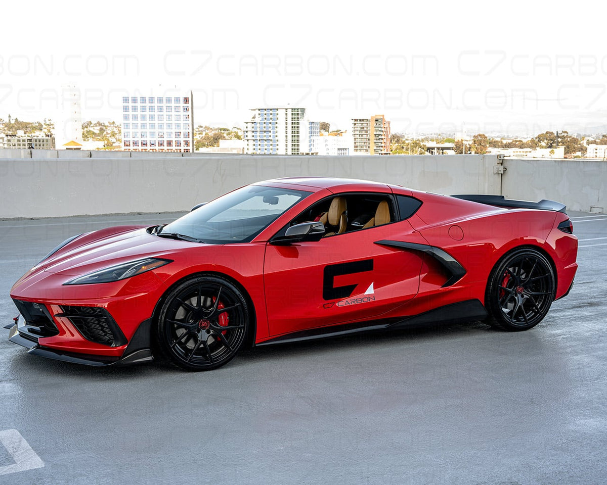 Corvette C8 Rear Spoiler & Wing Upgrades | C7 Carbon