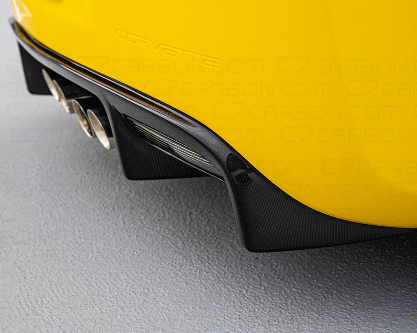 Corvette C6 Race Edition Rear Diffuser Upgrade – C7 Carbon