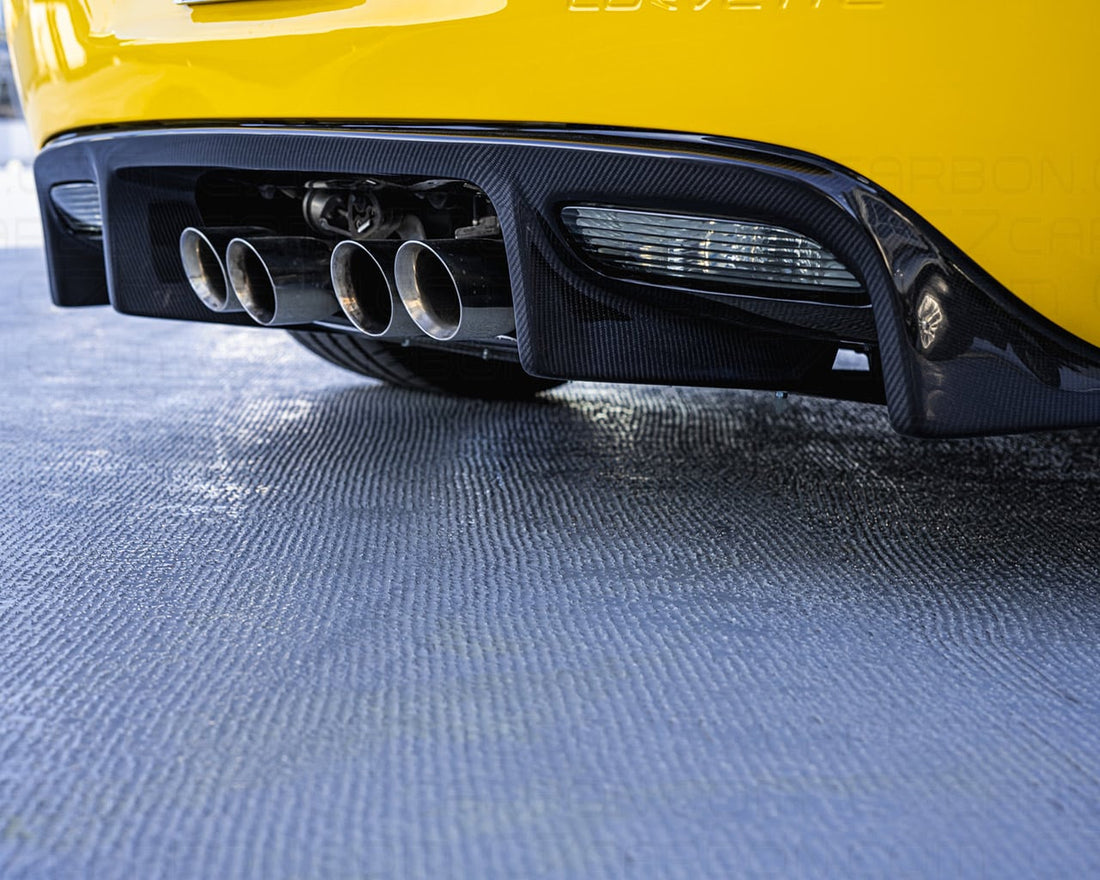 Corvette C6 Race Edition Rear Diffuser Upgrade – C7 Carbon