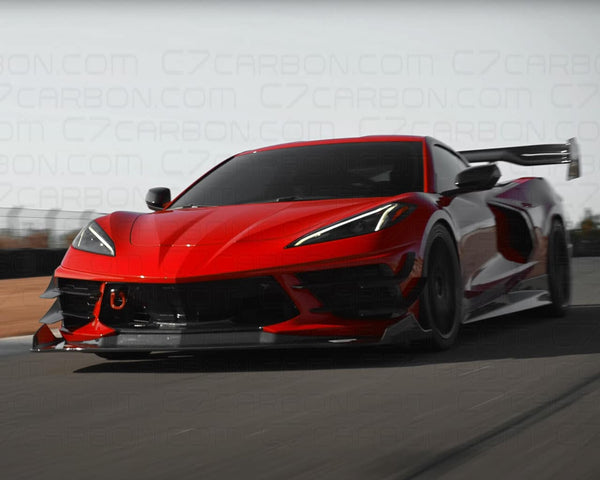 C8 Corvette Bumper Canards - Premium Carbon Fiber Collection – C7 Carbon