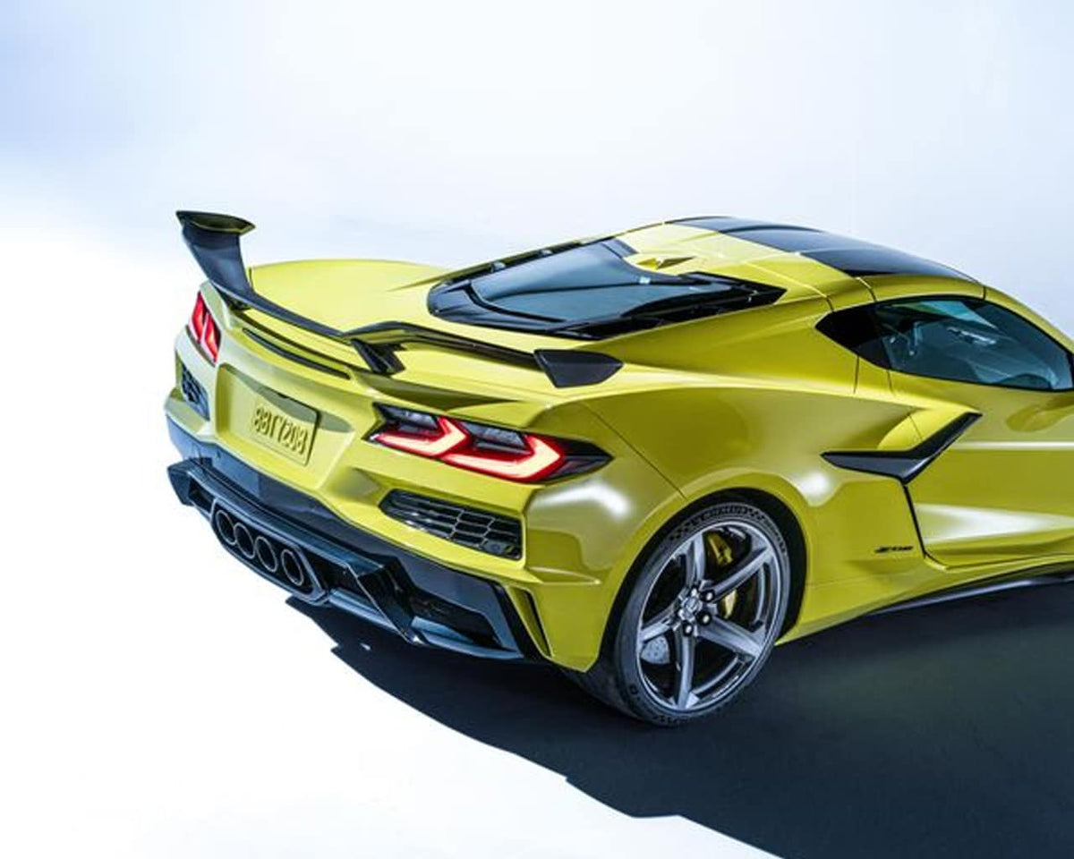 Corvette C8 Rear Spoiler & Wing Upgrades | C7 Carbon