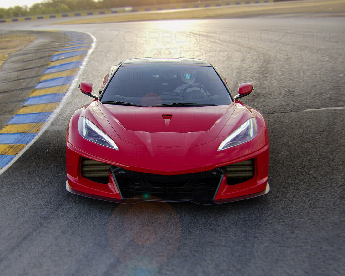Corvette C8R Style Wide Body Kit & Carbon Fiber Parts – C7 Carbon