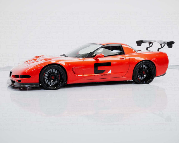 Corvette C5 Rear Spoiler Upgrade - Chassis Mounted Wing – C7 Carbon