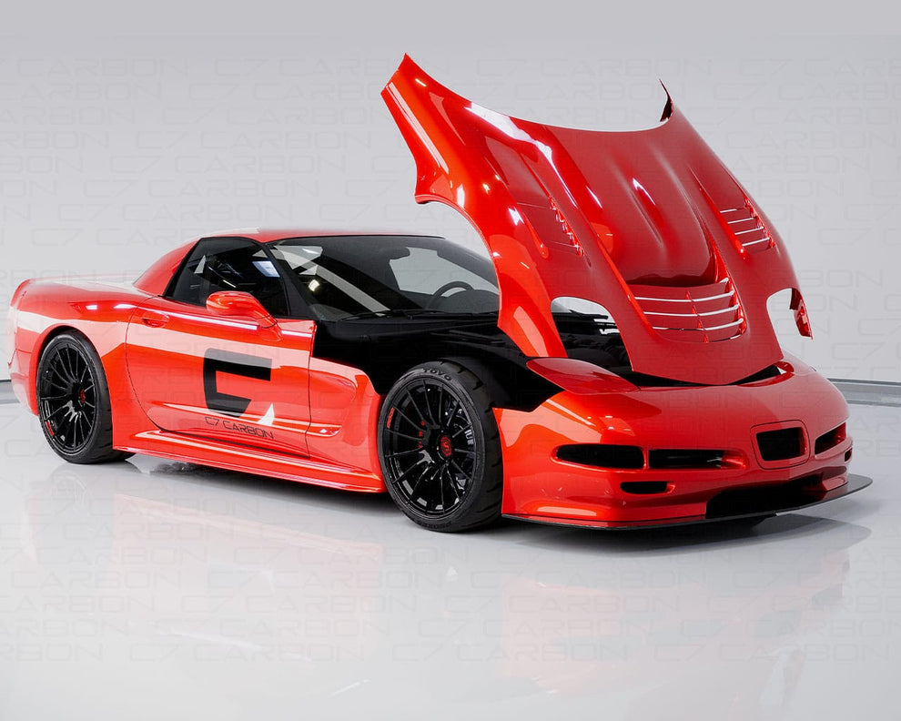Wide Body Kit | Corvette C5 | C5R Racing GT-Class Style – C7 Carbon