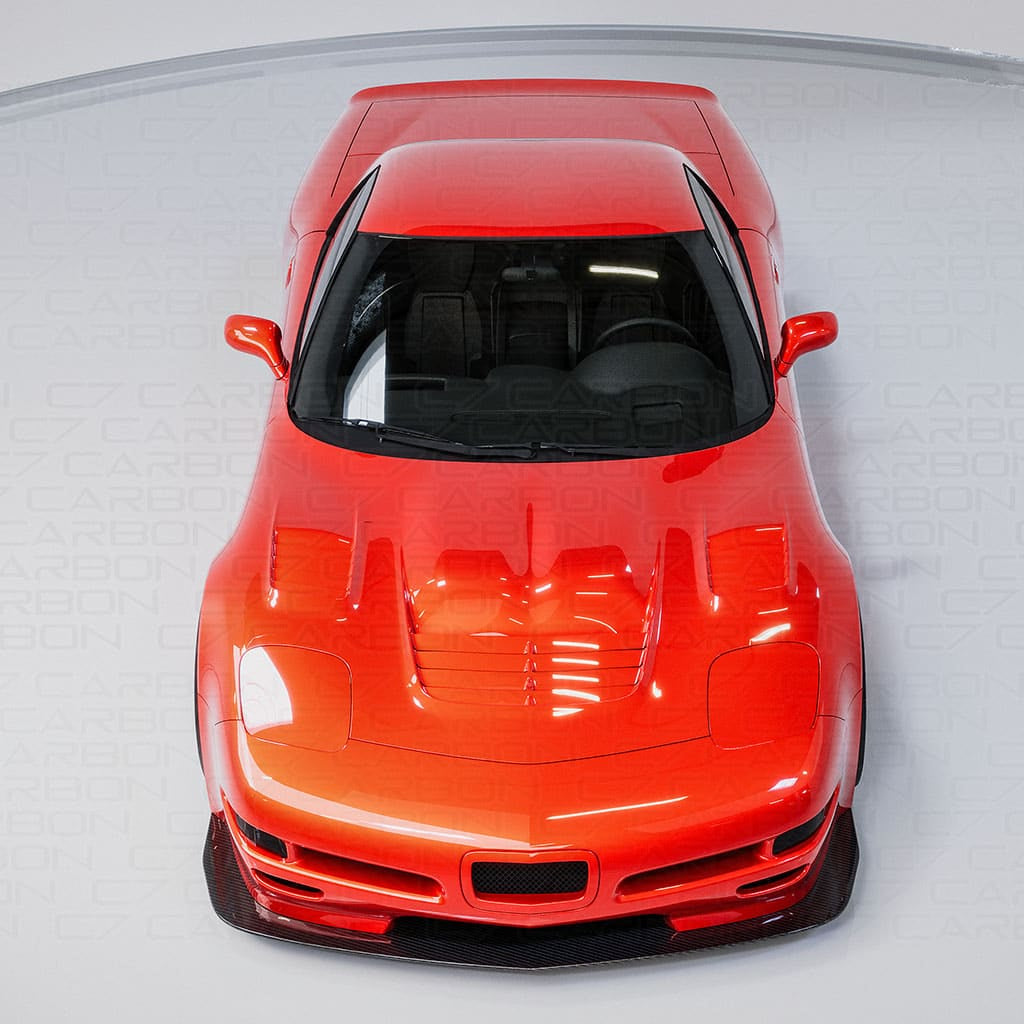 Wide Body Kit | Corvette C5 | C5R Racing GT-Class Style – C7 Carbon