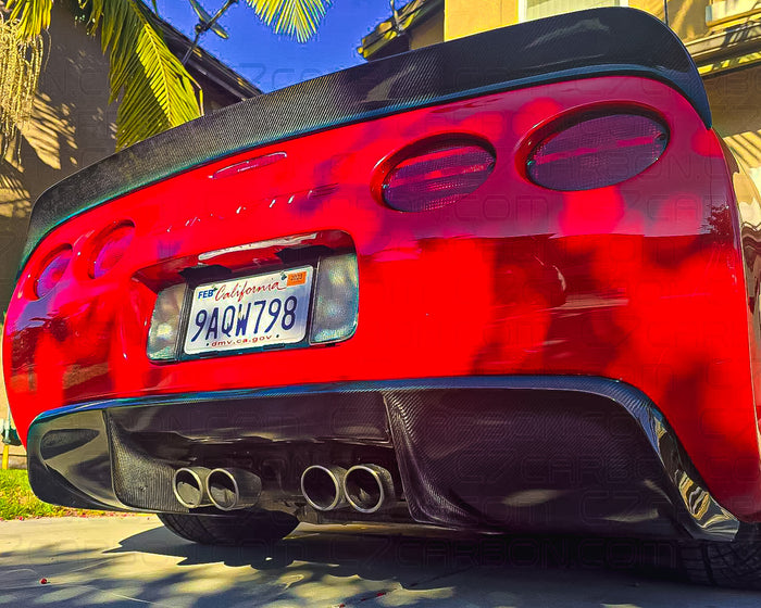 Corvette C5 Carbon Fiber Rear Diffuser Upgrade – C7 Carbon