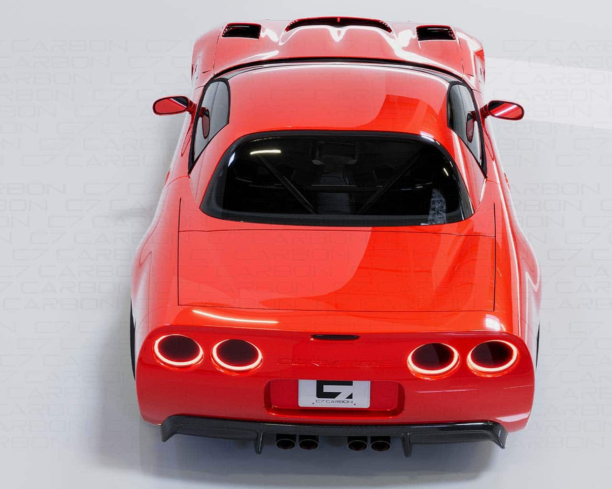 Wide Body Rear Fenders | Corvette C5 Z06/FRC/Convertible (1997-2004 ...