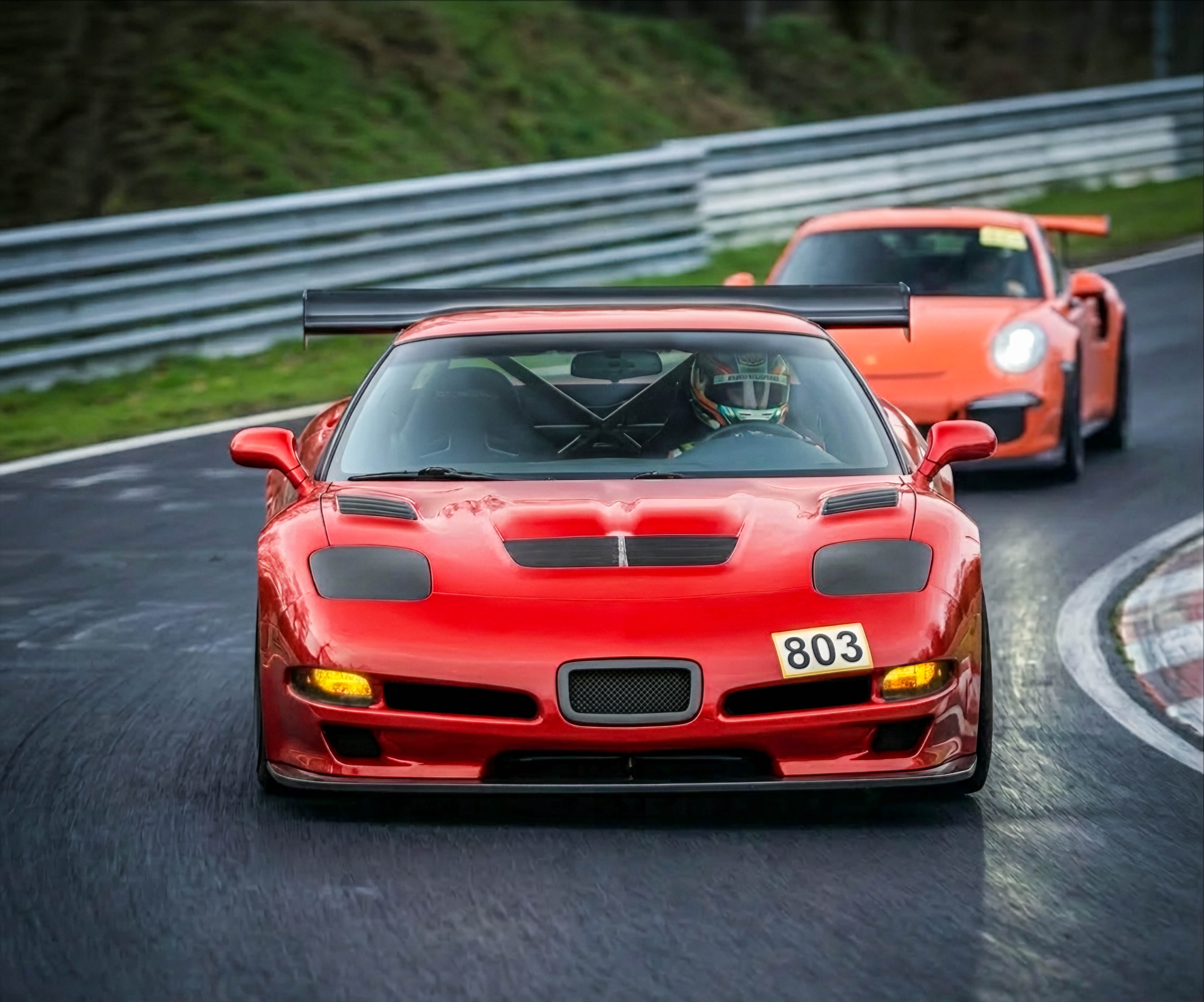 Wide Body Kit | Corvette C5 | C5R Racing GT-Class Style – C7 Carbon