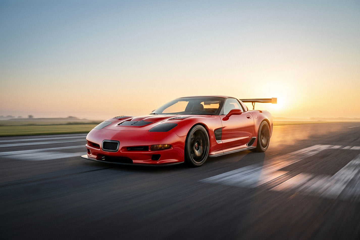 Wide Body Kit | Corvette C5 | C5R Racing GT-Class Style – C7 Carbon