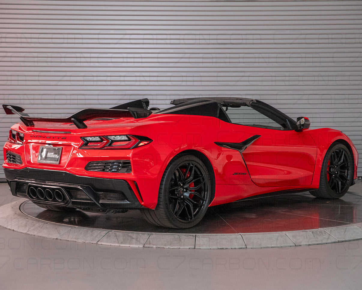 Corvette C8 Z06 Z07 Carbon Fiber High Wing Spoiler – C7 Carbon